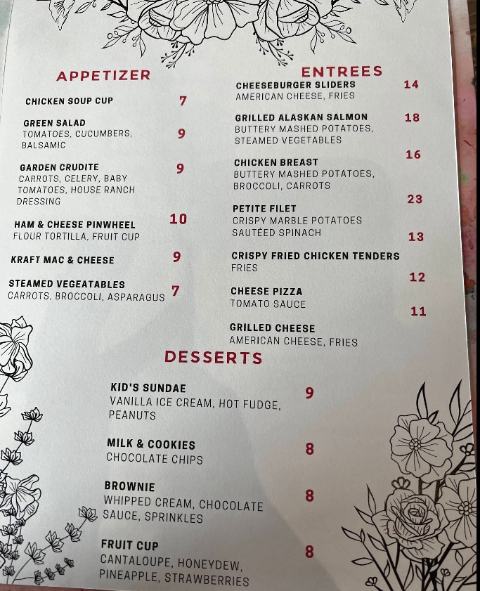 Bloom & Bee Restaurant Menu | Houston Dining Guide
